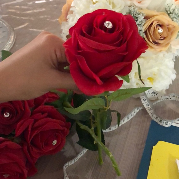 Other | Fake Red Roses | Poshmark
